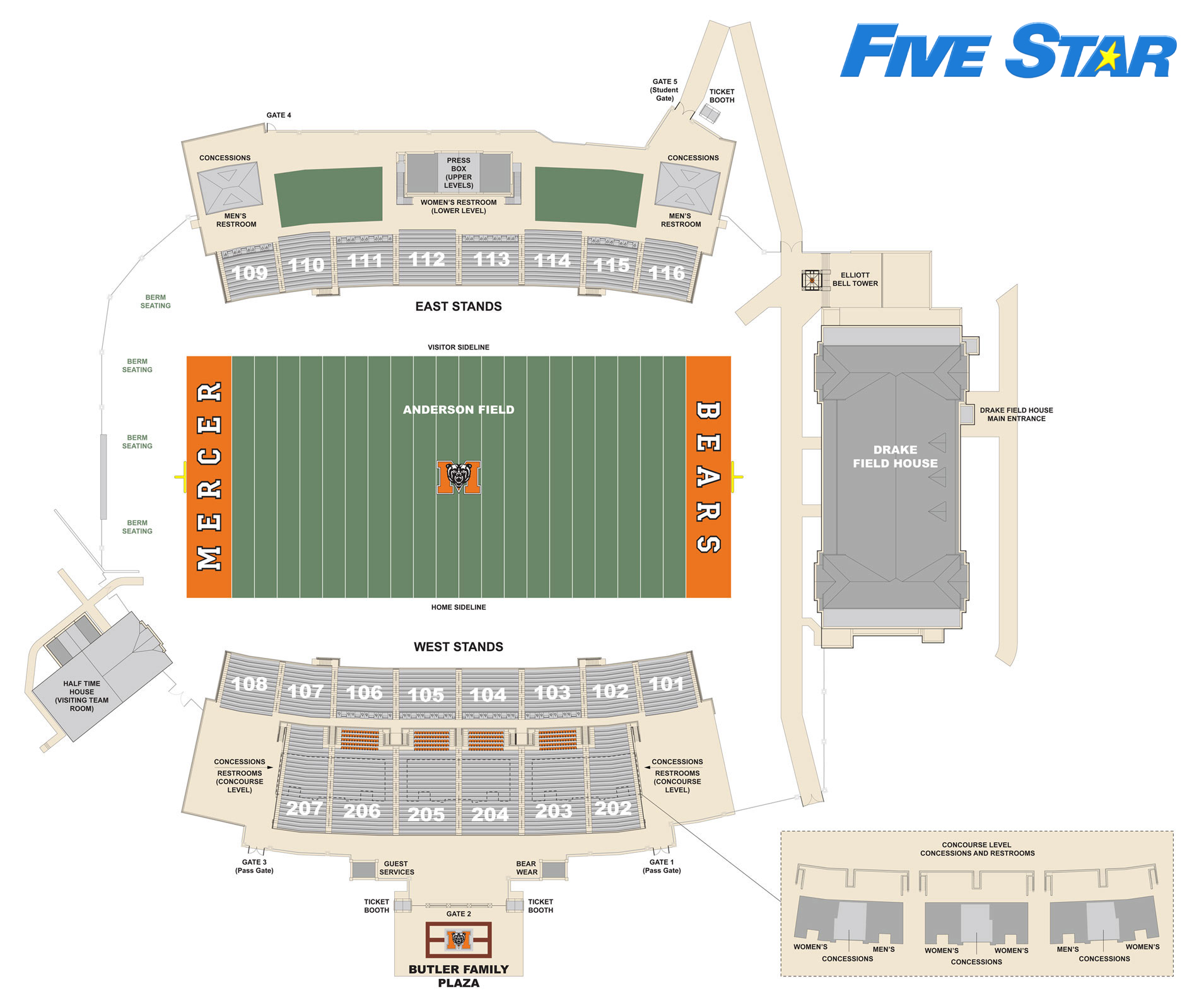 Stadium Information – Mercer Gameday